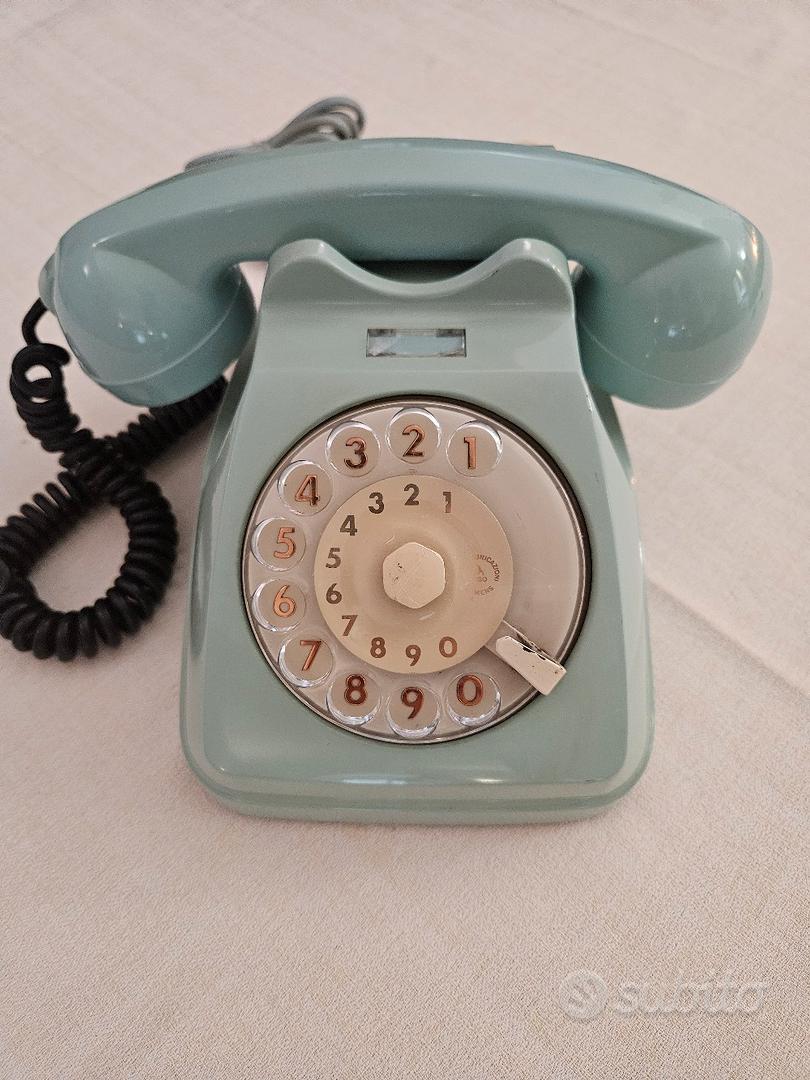 Telefono disco epoca colore originale Siemens Auso - Collezionismo In ...