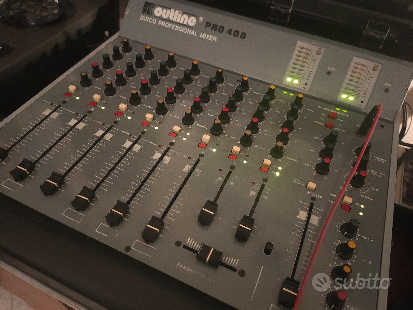 Mixer OUTLINE 408 PRO MK1 - revisionato - Audio/Video In vendita a Bari