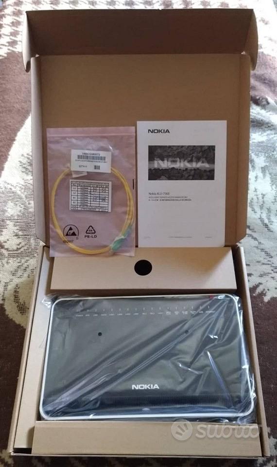 Modem Router Wi-Fi Gigabit - Nokia Alcatel-Lucent - Informatica In ...