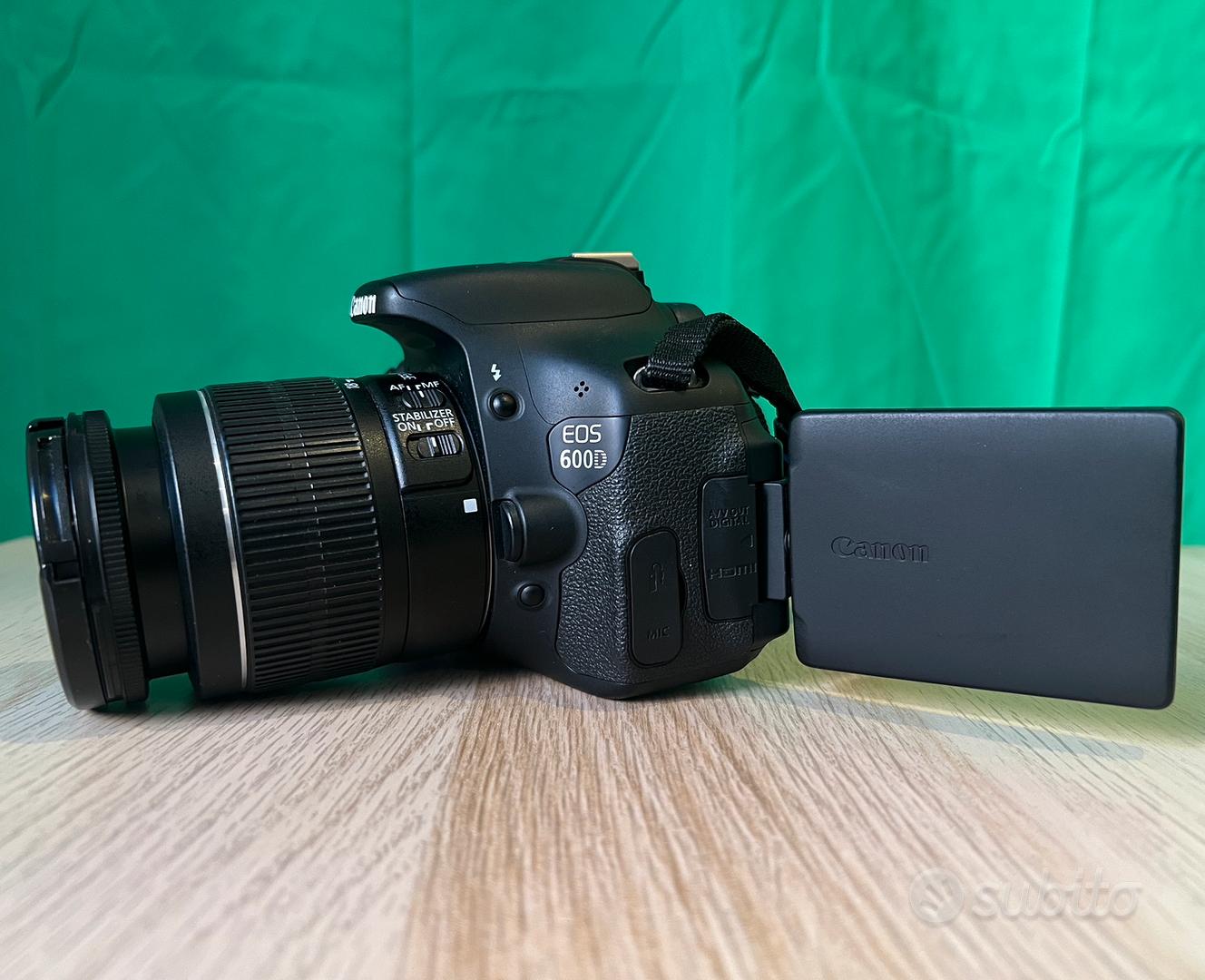 CANON EOS 600D - Kit completo, come nuova - Fotografia In vendita a Genova