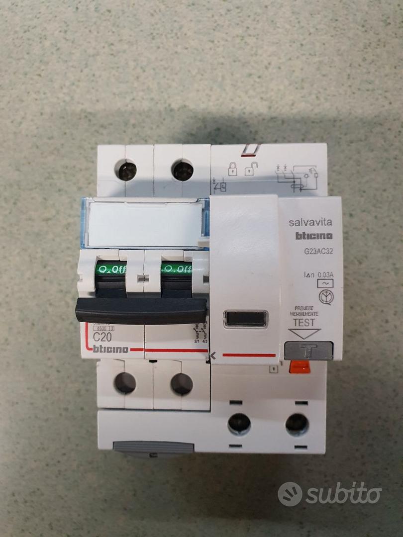 Modulo Differenziale BTICINO G23AC32 + FA82C20 - Giardino e Fai da te In vendita a Milano