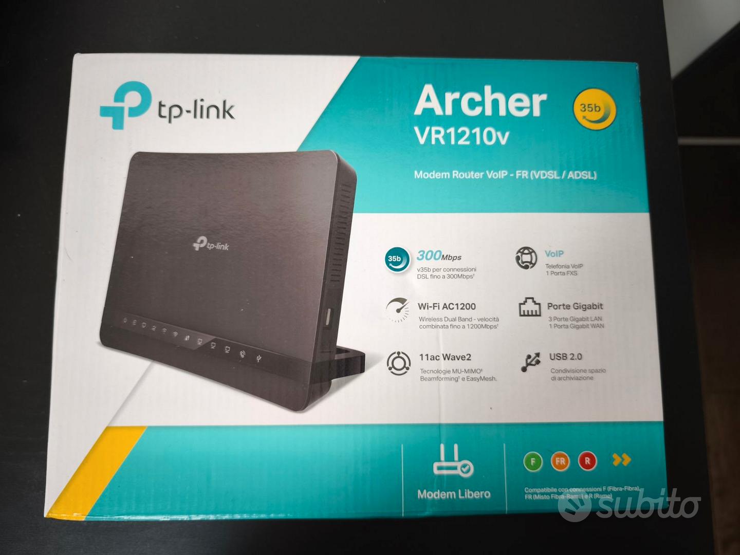 Tp-Link Archer VR1210v Router Wireless - Informatica In vendita a Varese