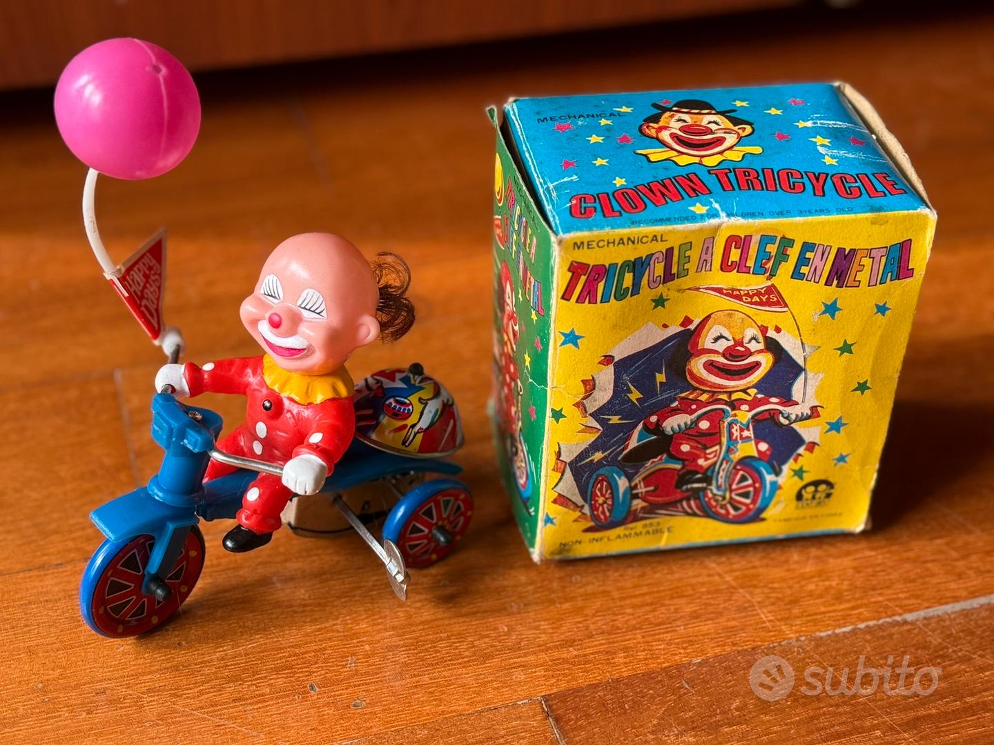 Clown su triciclo - Collezionismo In vendita a Salerno