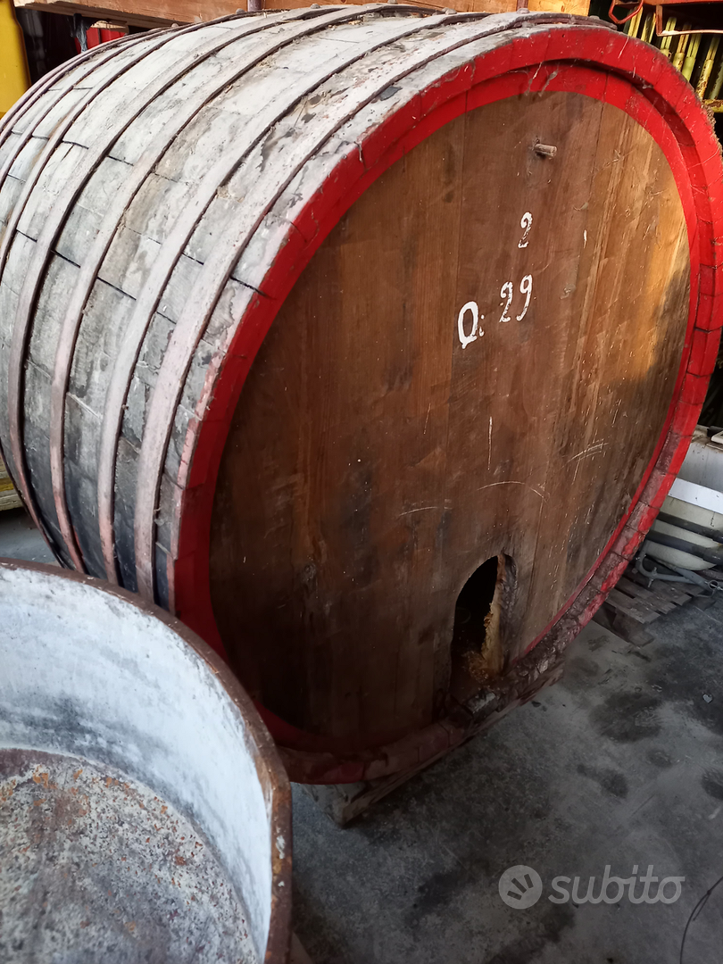Botte 29 quintali rovere +botte 6 quintali quercia - Giardino e Fai da ...