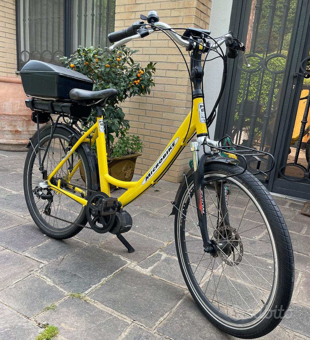 bicicletta elettrica microbike donna 26" - Biciclette In vendita a Roma