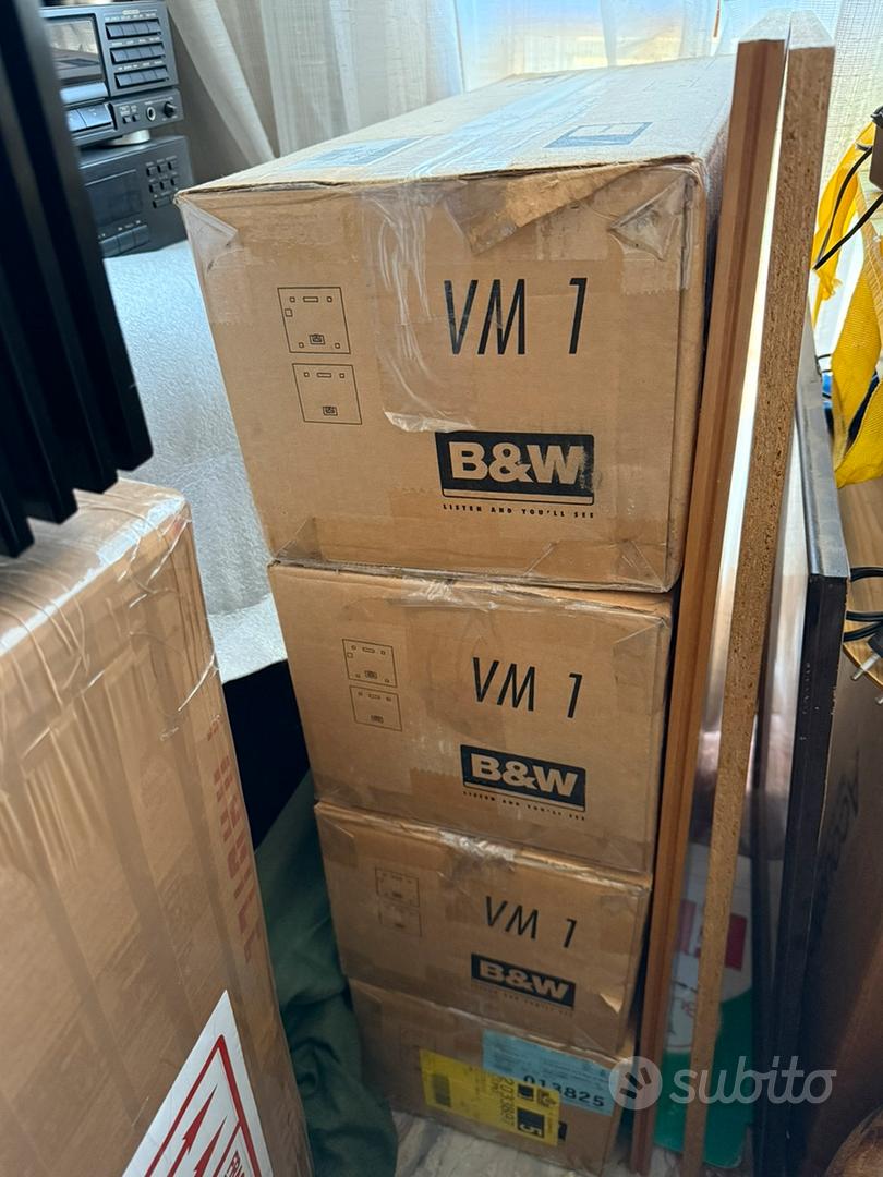 B&W VM1 , due coppie , 4 pezzi. - Audio/Video In vendita a Como