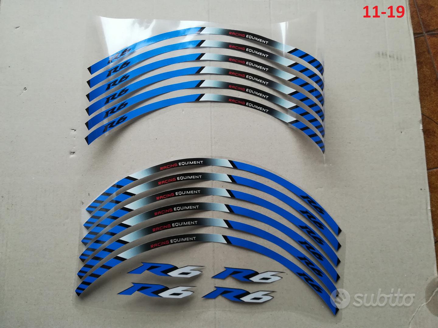 Subito - YAMAHA RICAMBI ONLINE - ADESIVI CERCHI YAMAHA R6 TUTTE LE ANNi ...