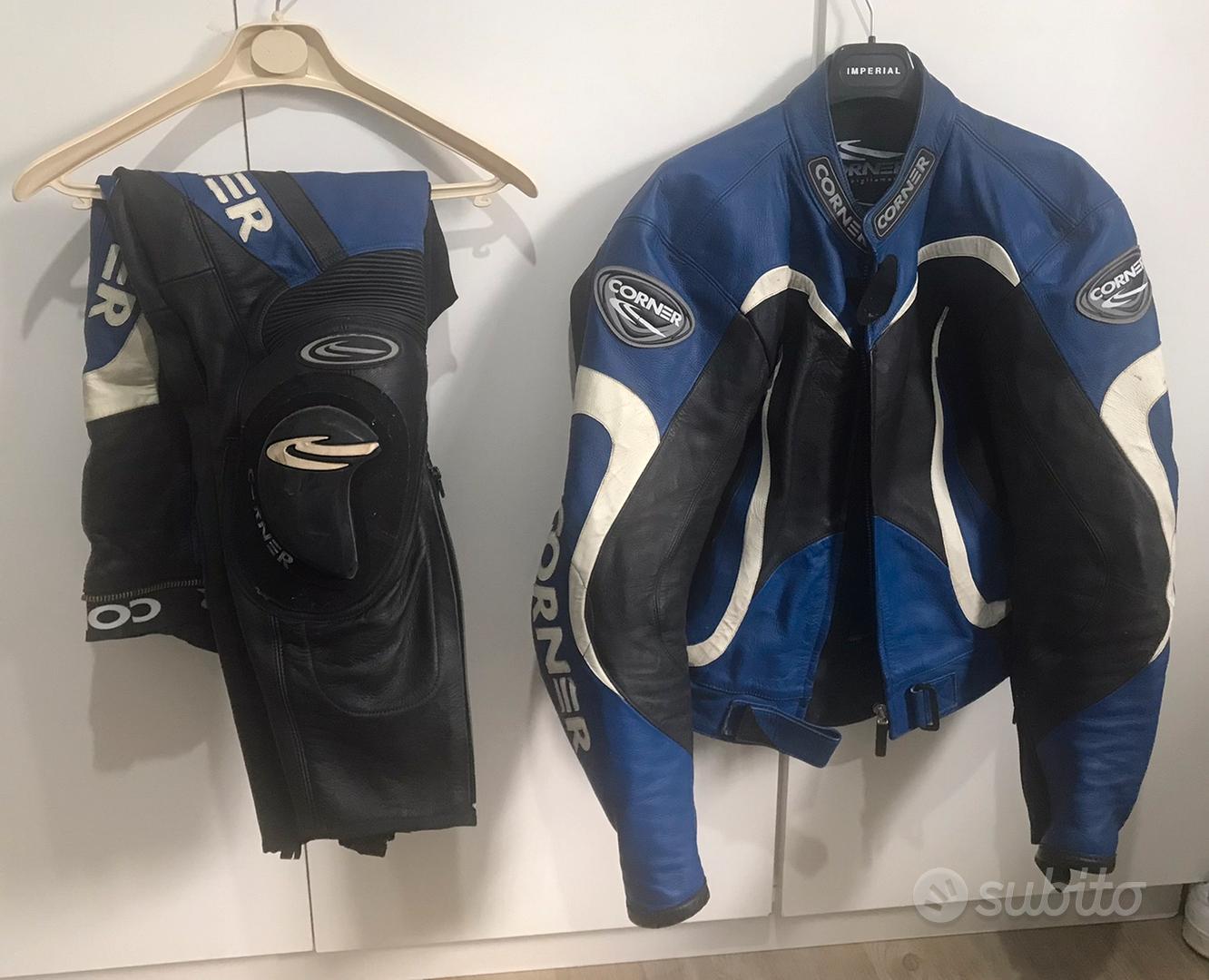 Tuta moto divisibile Corner tg 52 - Accessori Moto In vendita a Rimini