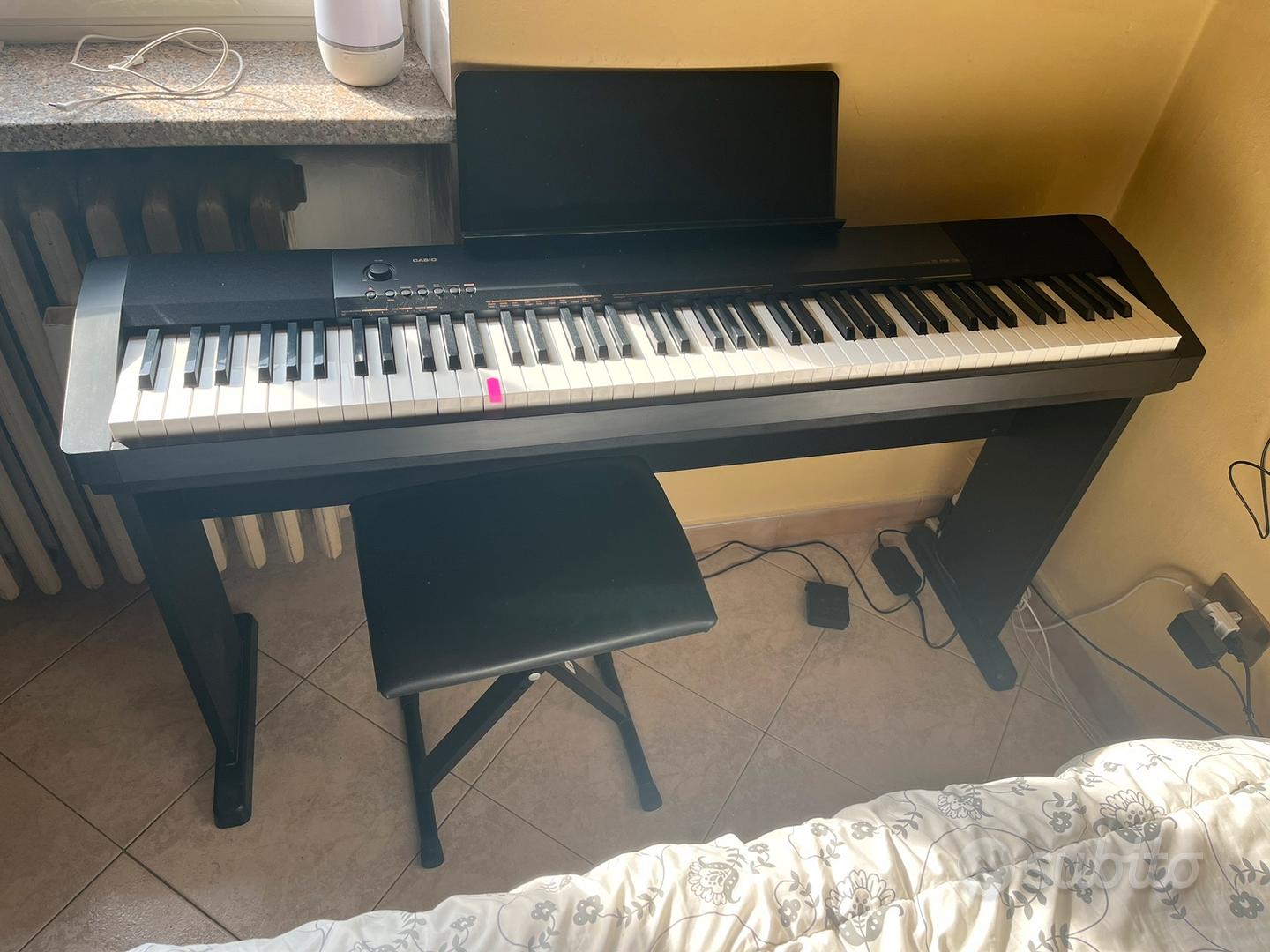 Pianoforte Digitale Casio CDP-130 + stand e sedia - Strumenti Musicali ...