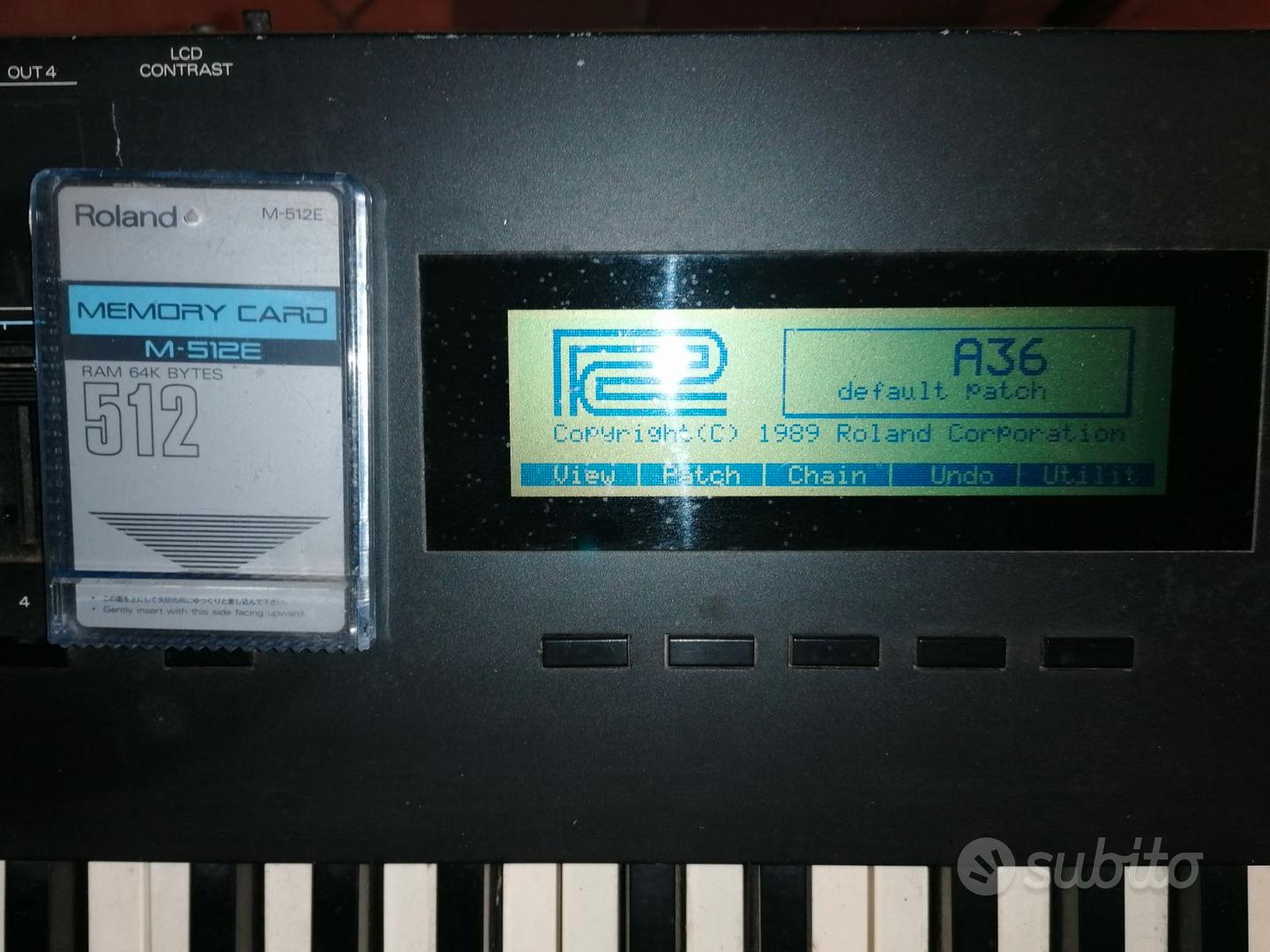 Roland A-80 MIDI KEYBOARD CONTROLLER - Strumenti Musicali In vendita a Roma