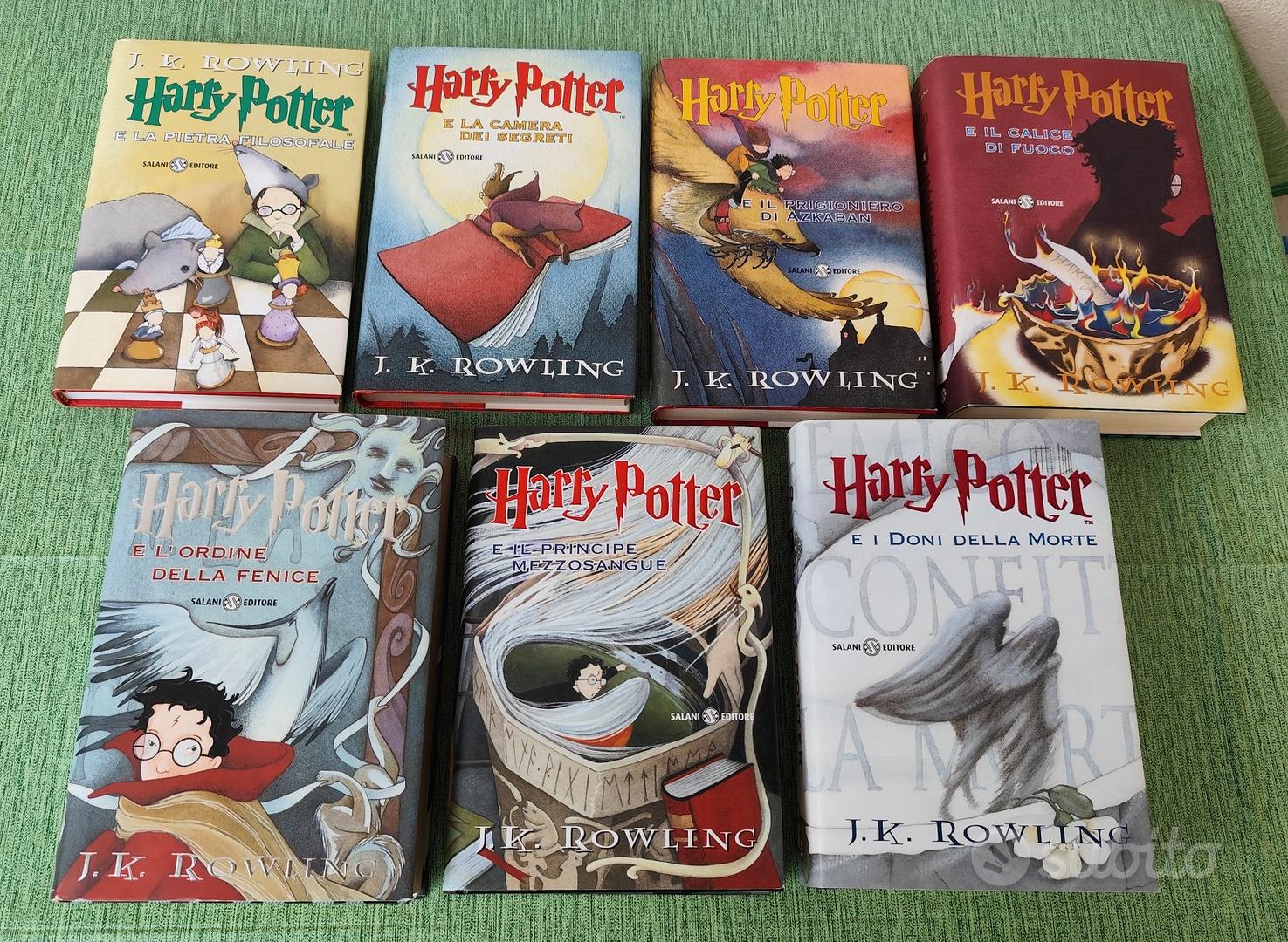 Collezione COMPLETA libri Harry Potter 1-7 Salani - Libri e Riviste In ...