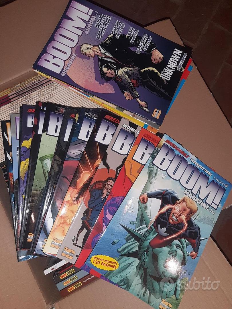 Boom Magazine completa + Annual Italy comics - Collezionismo In vendita a Firenze