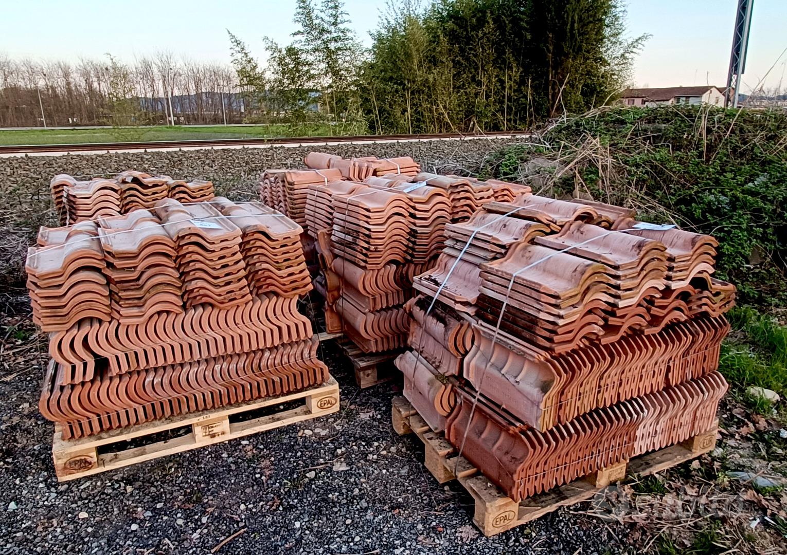 Tegole portoghesi Tognana in terracotta - Giardino e Fai da te In ...