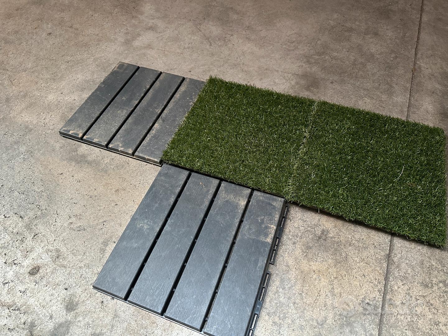 RUNNEN IKEA 35 piastrelle a listelli e parto - Giardino e Fai da te In ...