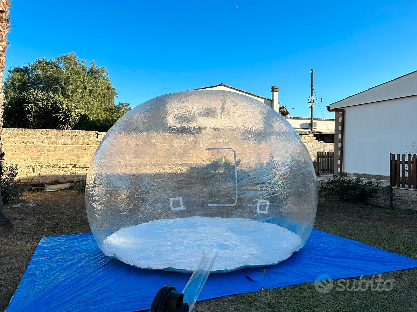 Bubble tend, Glamping, bolla gonfiabile - Giardino e Fai da te In ...