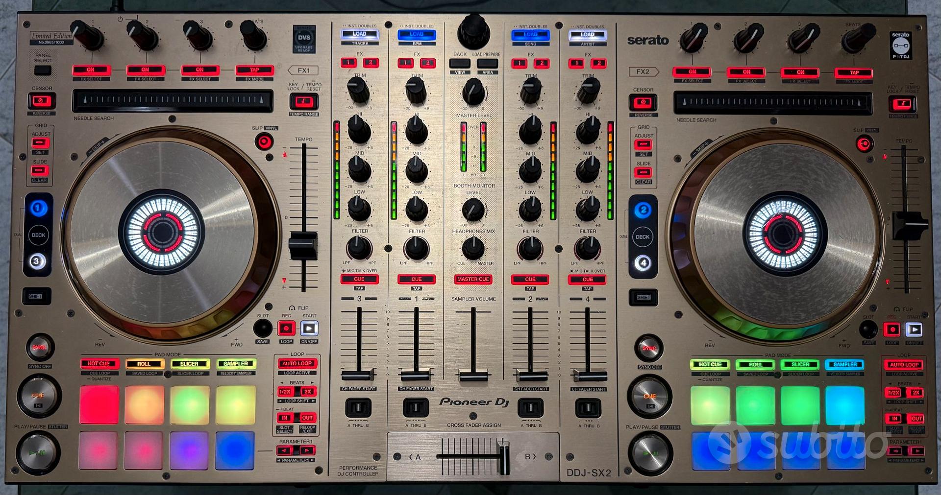 Consolle PIONEER DDJ-SX2-N Gold - Limited Edition - Audio/Video In ...
