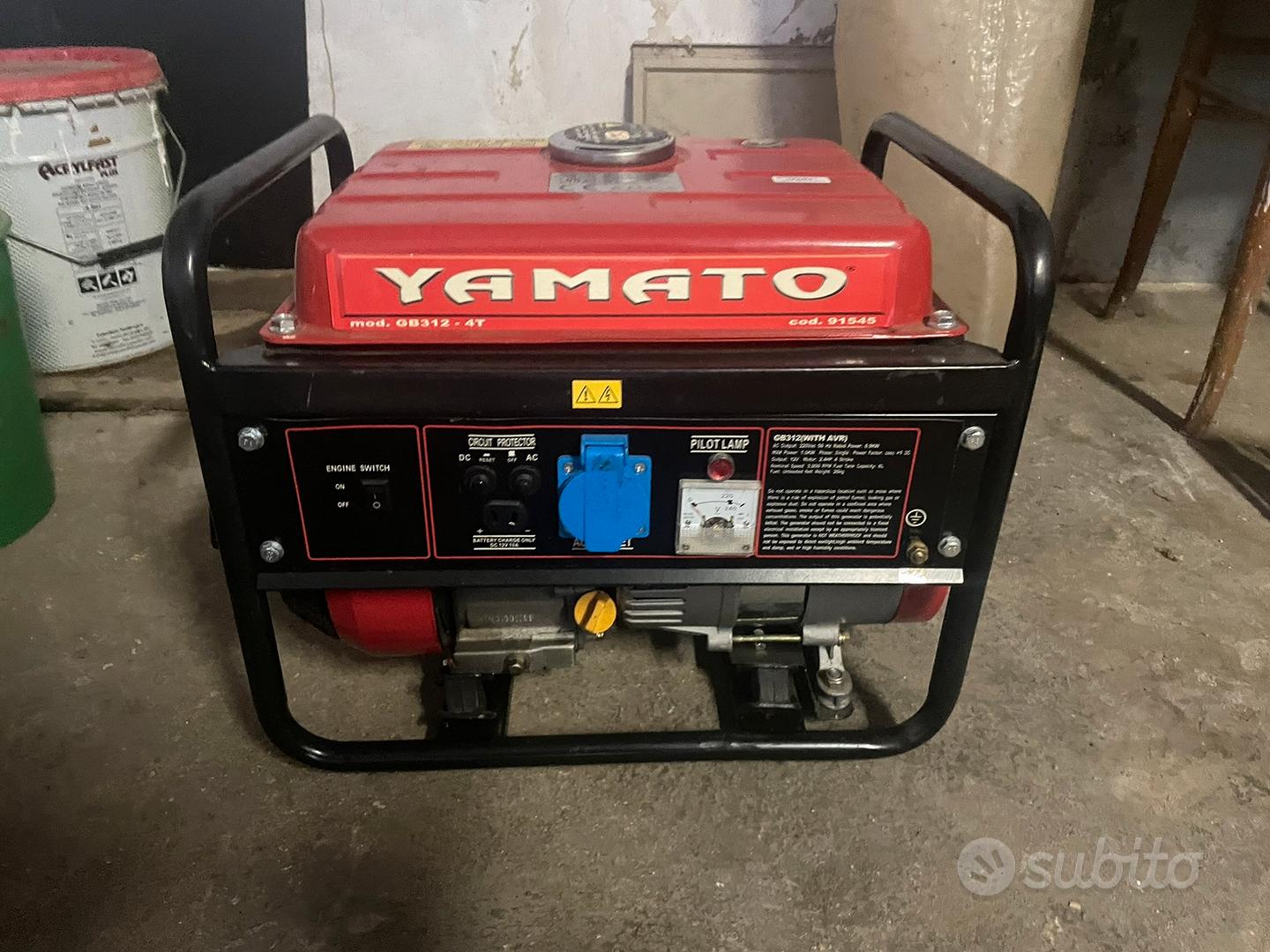Generatore di corrente yamato 1kw - Giardino e Fai da te In vendita a Udine