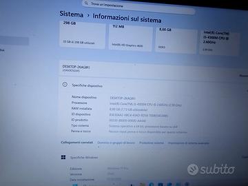 notebook Lenovo l 540 Windows 11 25h2 Intel i5 - Informatica In vendita ...