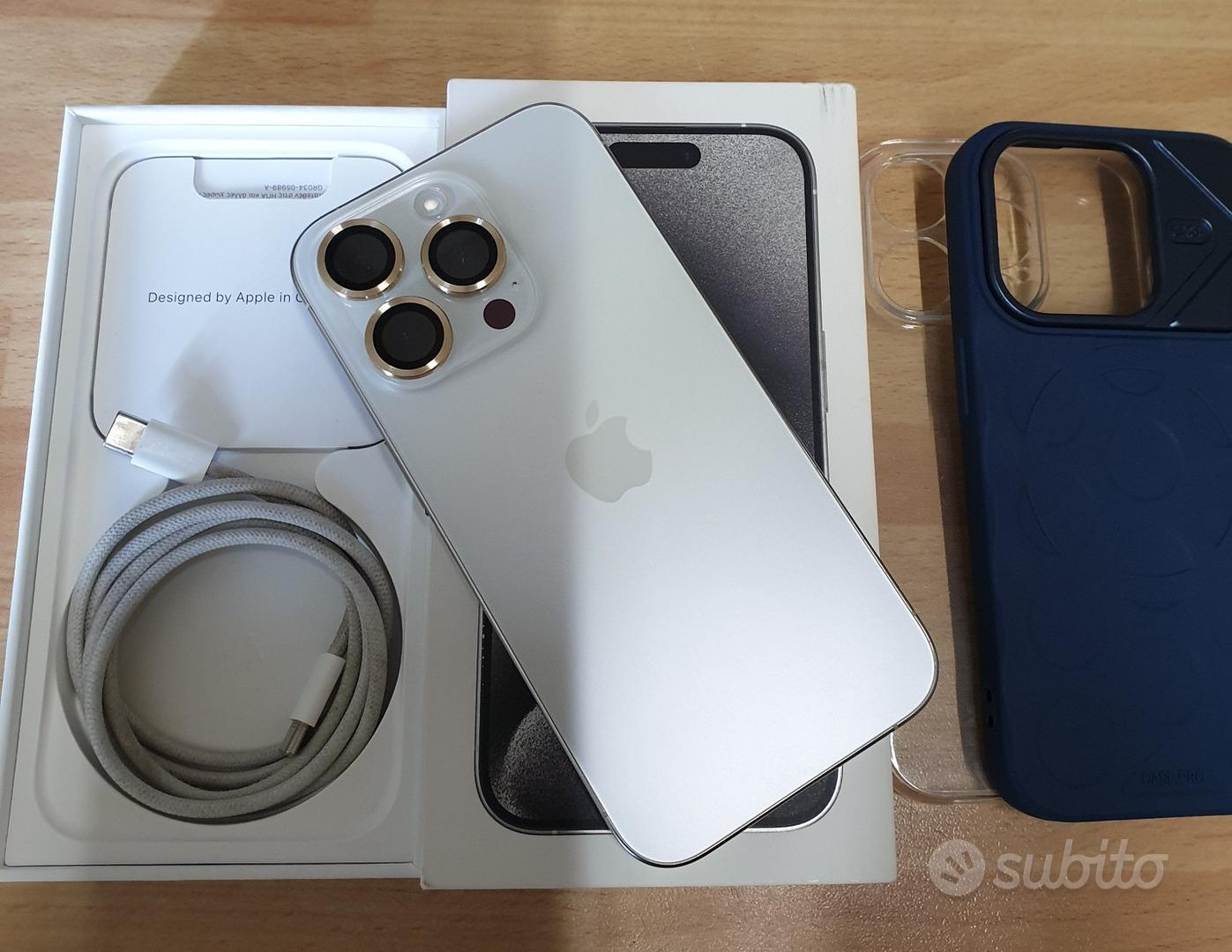 Iphone 15 pro titanium white scam.b - Telefonia In vendita a Catania