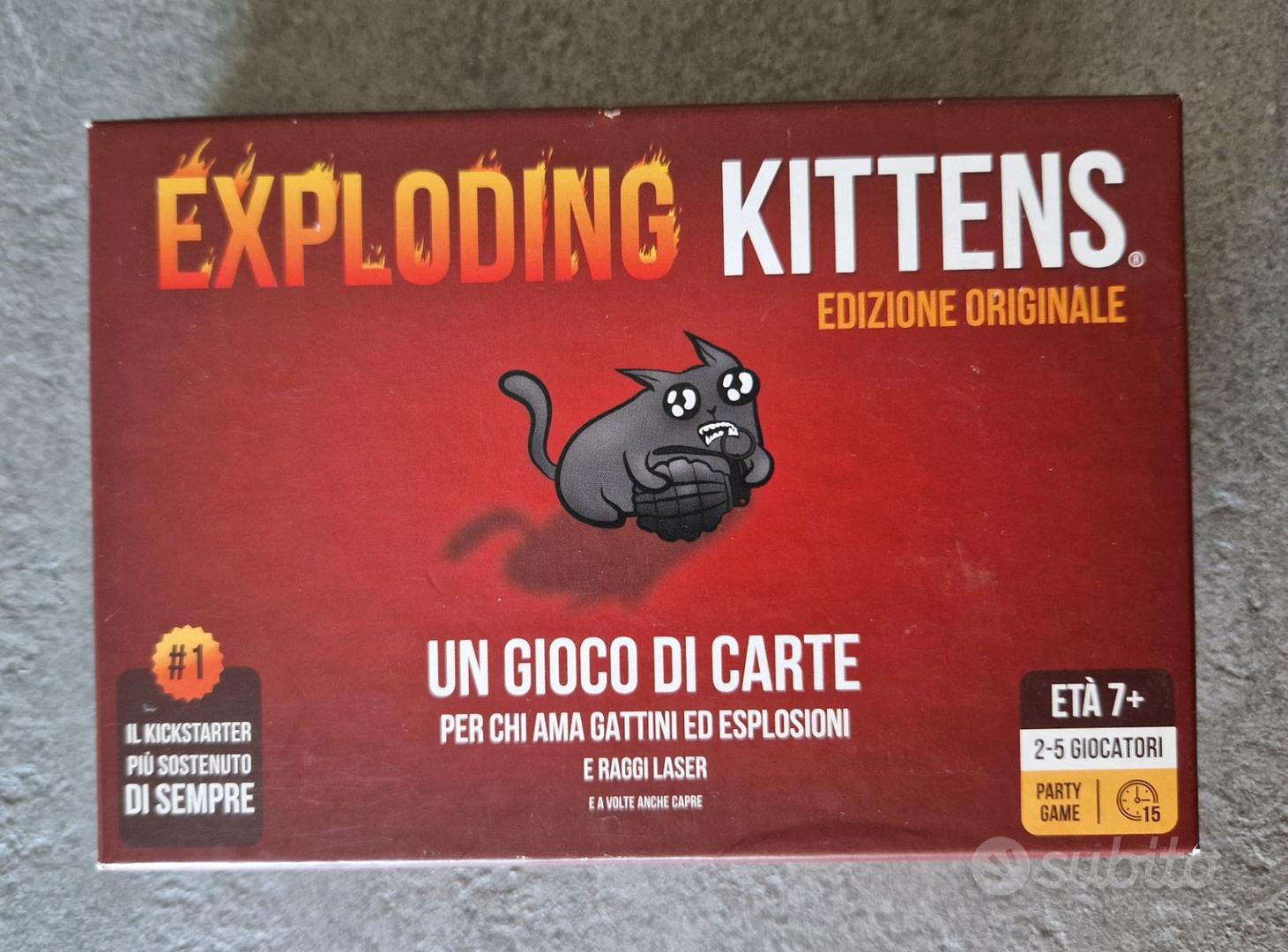Exploding Kittens + Streaking Kittens - Collezionismo In vendita a ...