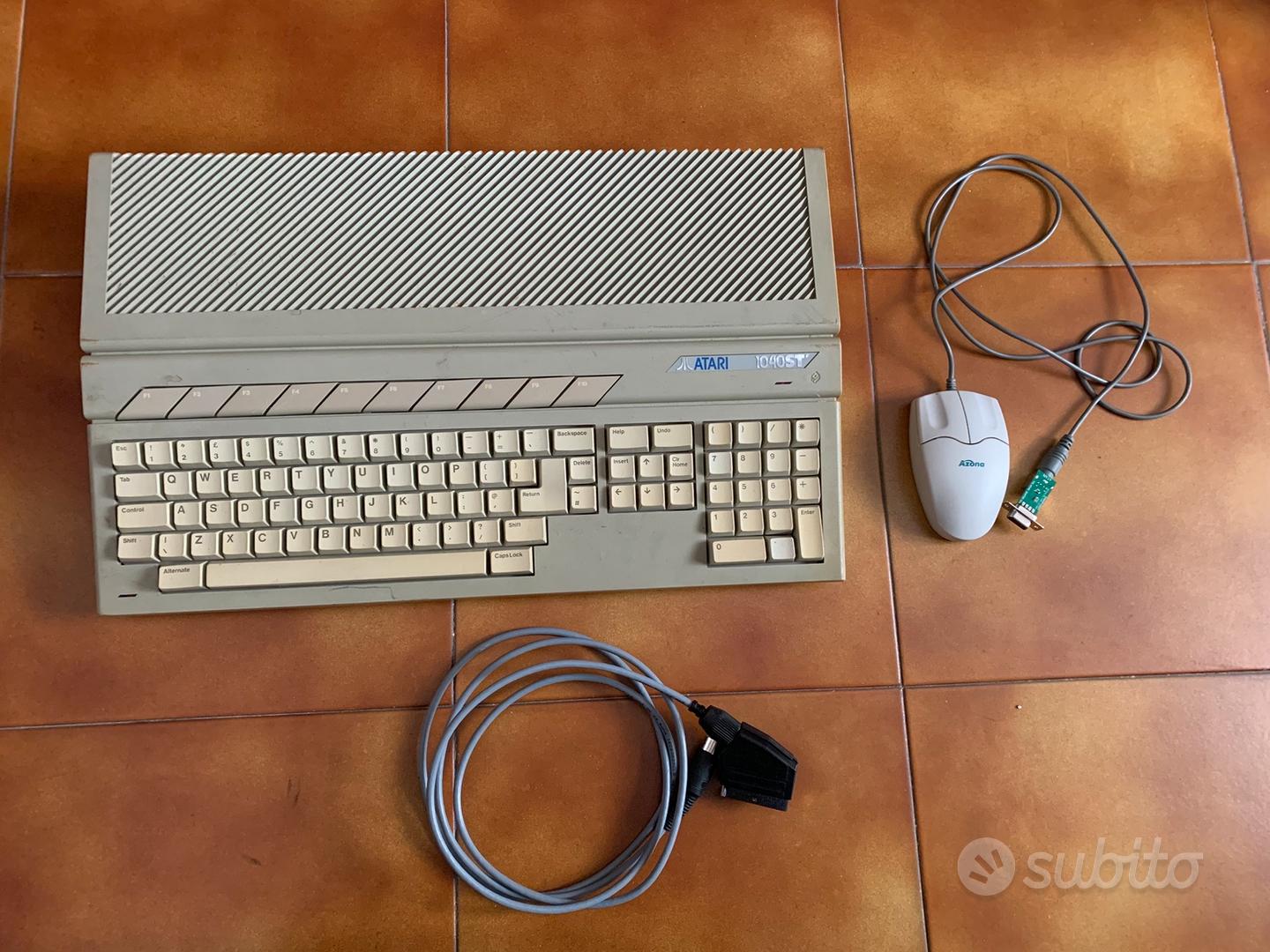Atari 1040STf + Gotek + Mouse adapter + Scart - Informatica In vendita ...