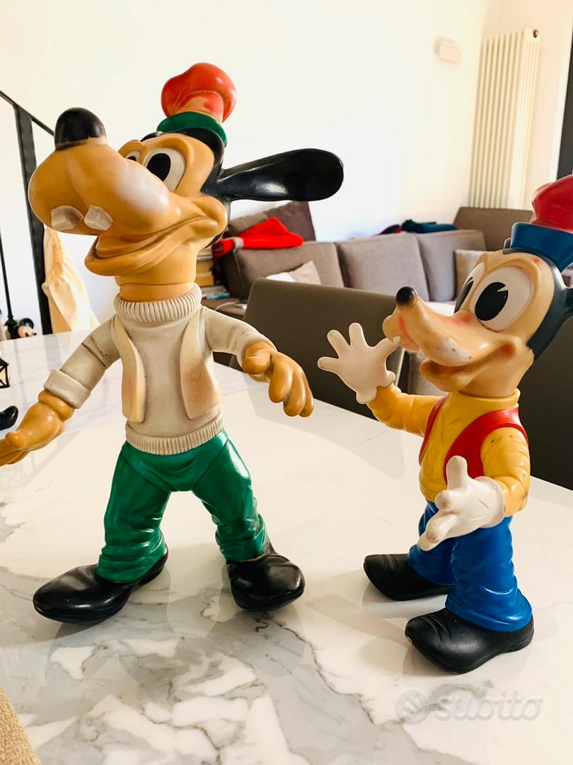 Coppia Pippo Walt Disney Ledraplastic 1962 - Collezionismo In vendita a ...