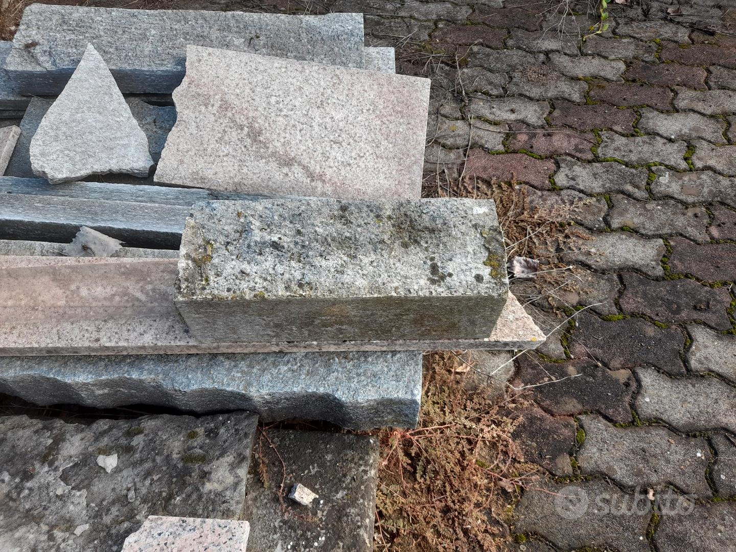 Cordoli in pietra o binderi in luserna - Giardino e Fai da te In ...