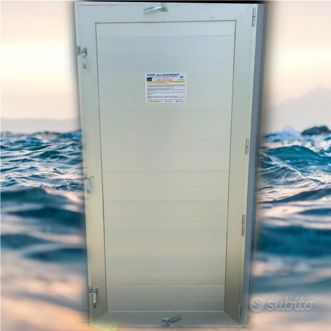 Porte antiallagamento in alluminio tenuta stagna - Giardino e Fai da te ...