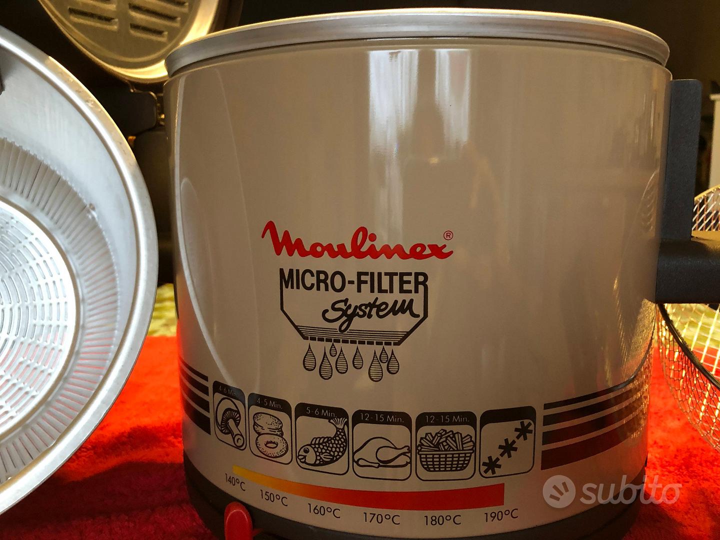 Friggitrice moulinex micro filter nuova - Arredamento e Casalinghi In ...