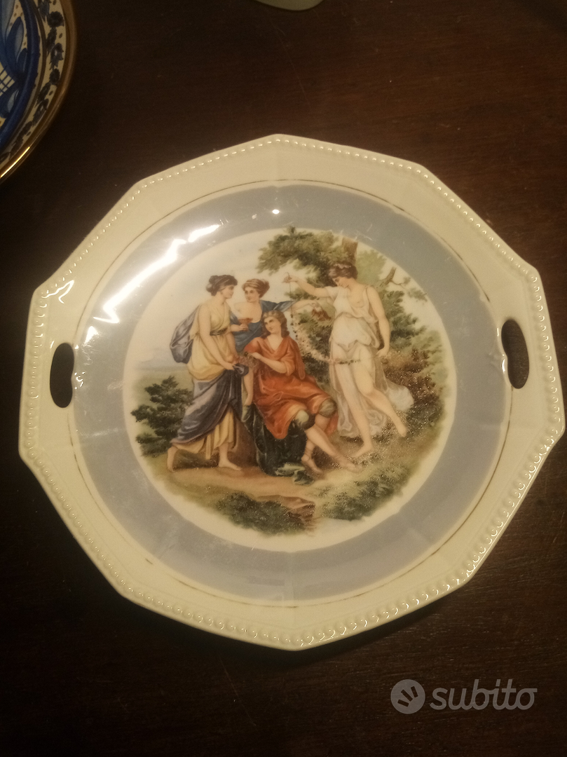Piatto con disegno - Collezionismo In vendita a Milano
