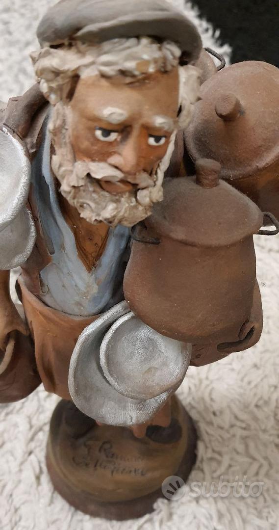 Statuetta terracotta Gaetano Romano - Arredamento e Casalinghi In ...