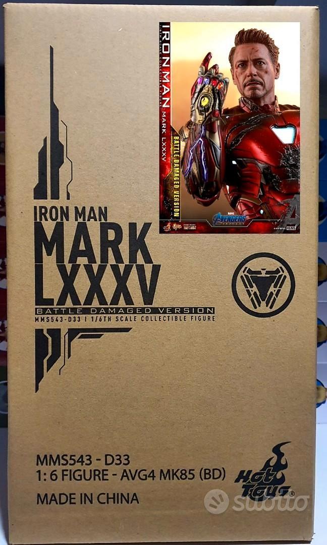 Hot Toys IRON MAN MARK 85 BATTLE DAMAGED AVENGERS - Collezionismo In ...