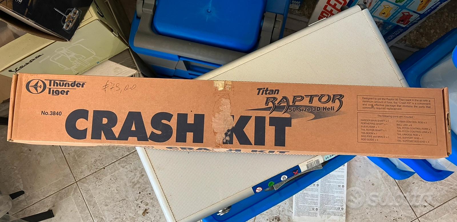 Modellismo raptor crash kit classe 50 - Collezionismo In vendita a Salerno