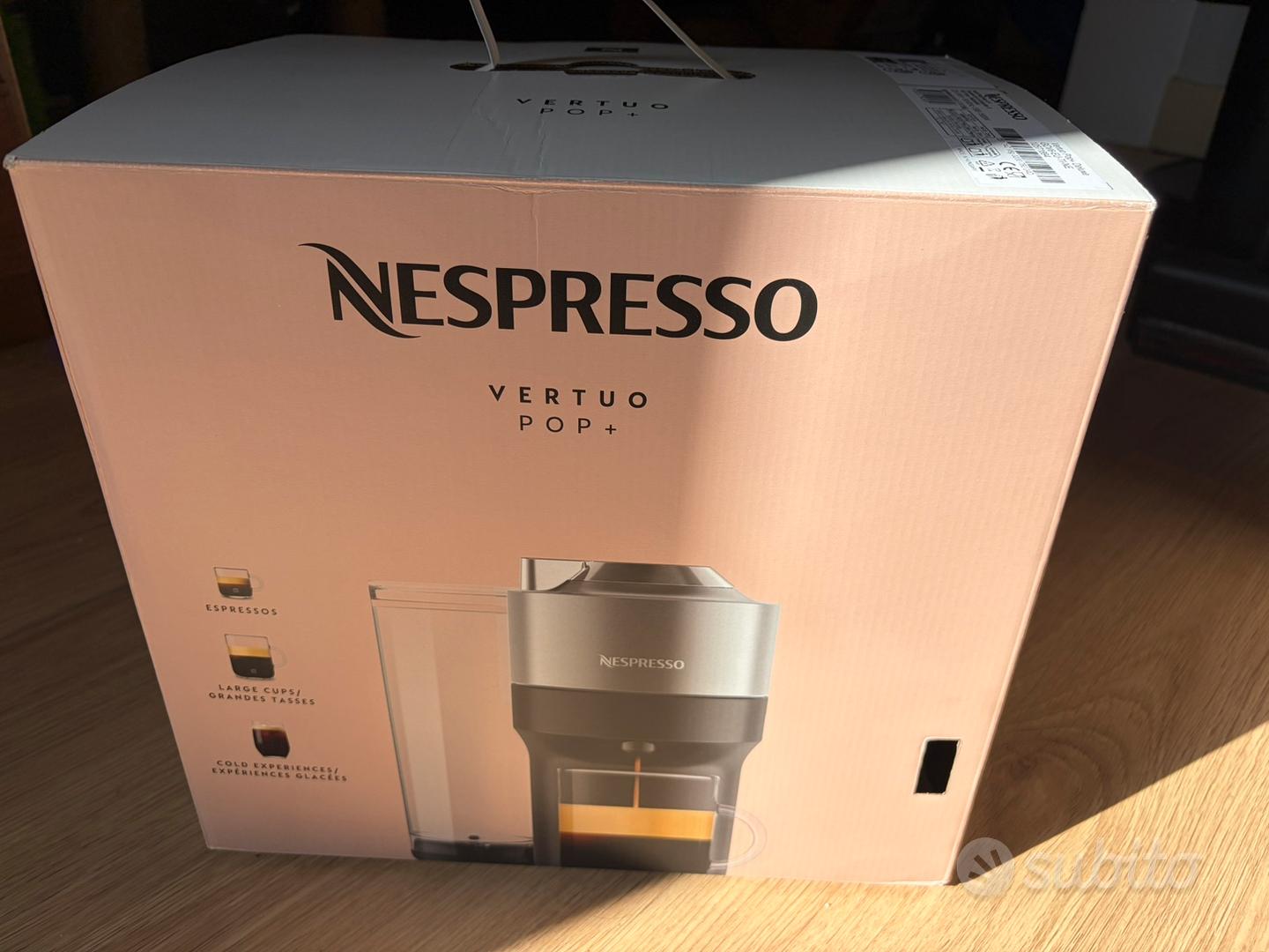 Nuova Nespresso Vertuo Pop + Titan + 12 capsule - Elettrodomestici In ...