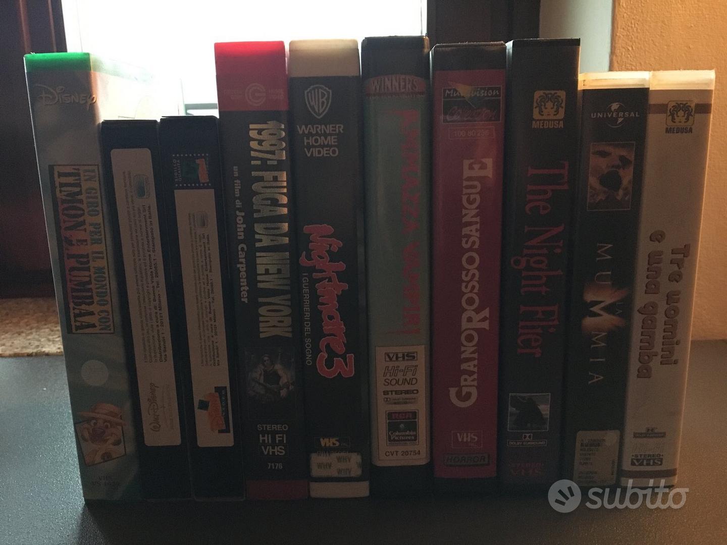 VHS originali anni '80/90 - Audio/Video In vendita a Bergamo