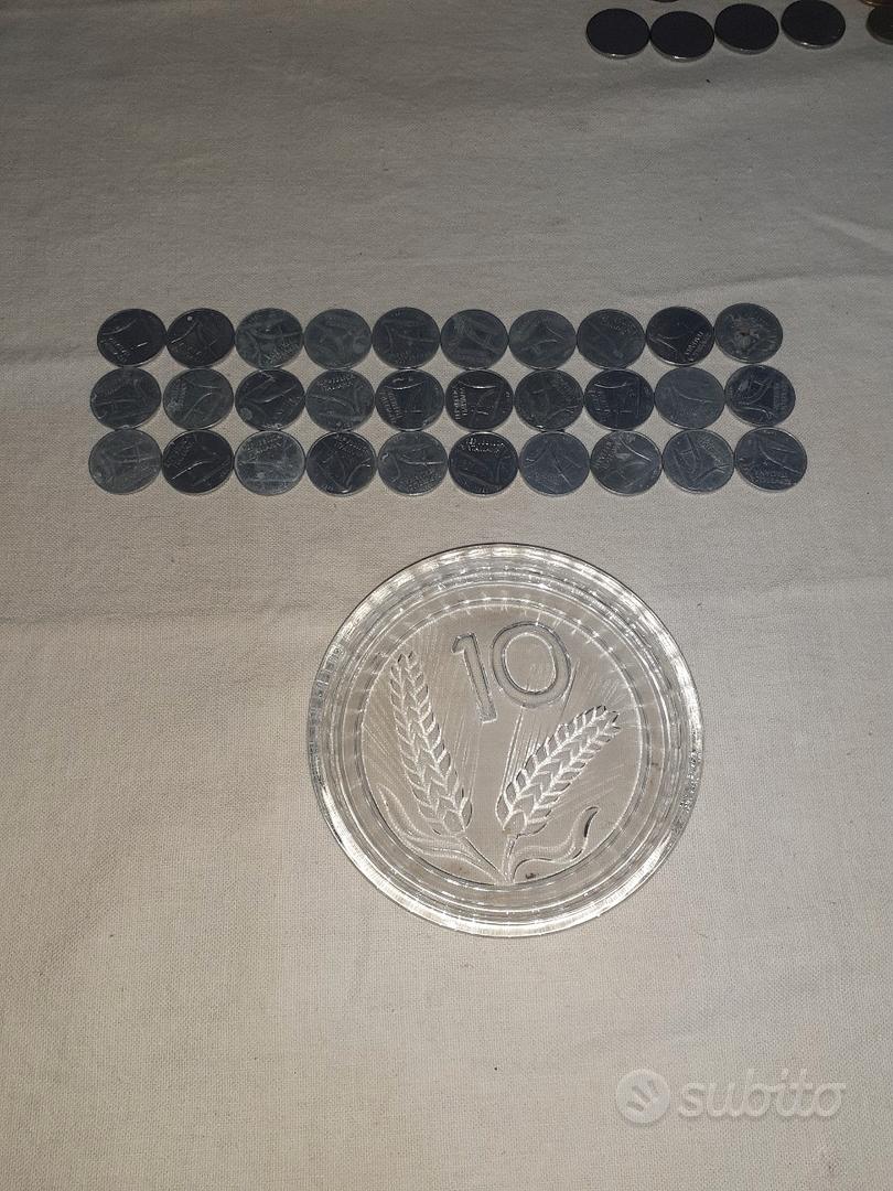 LIRA ITALIANA 10 Lire + POSACENERE- - Collezionismo In vendita a Taranto
