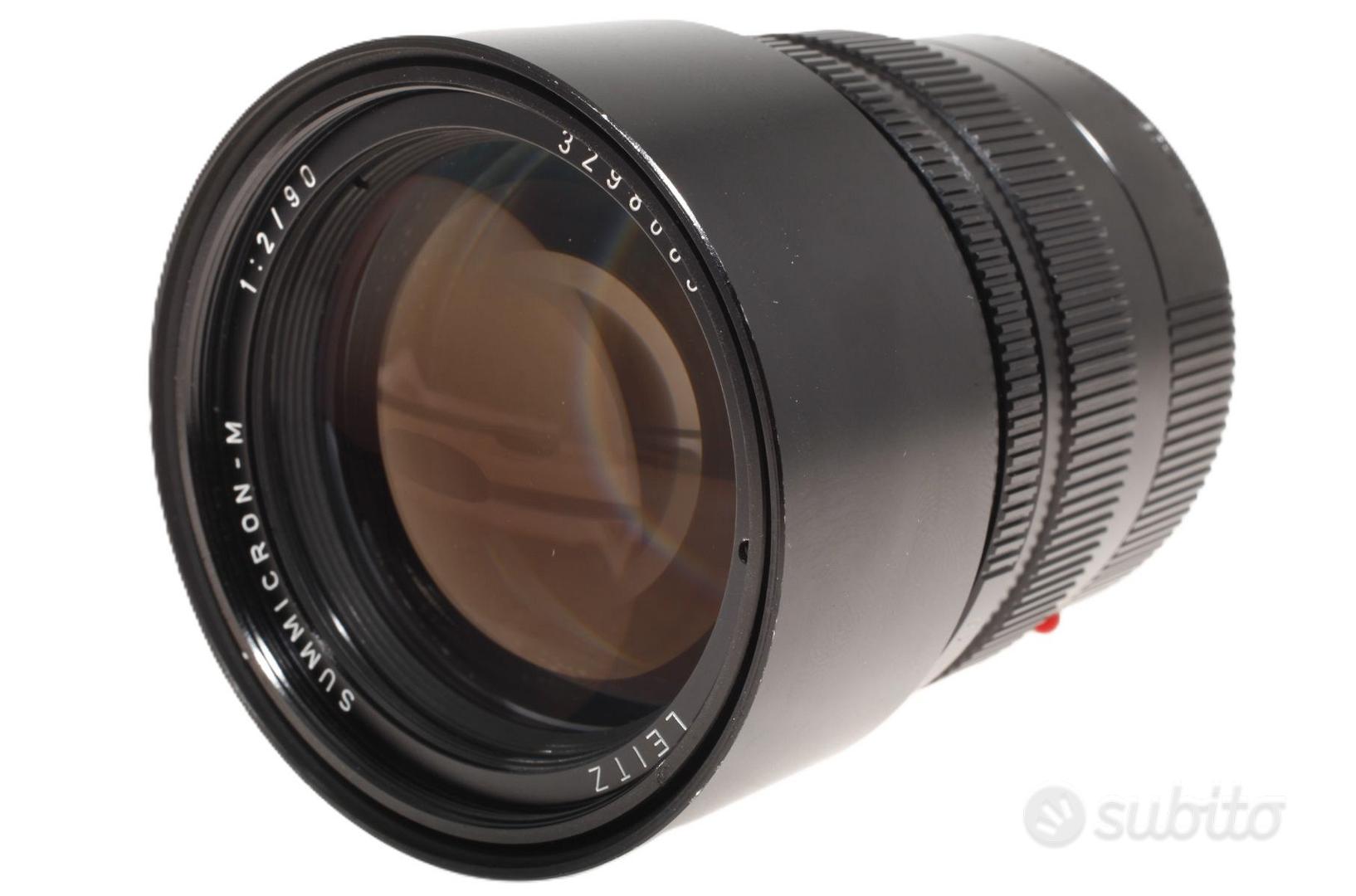 Subito - ROMANA PHOTO - Obiettivo Summicron M 90mm f/2 nero ...