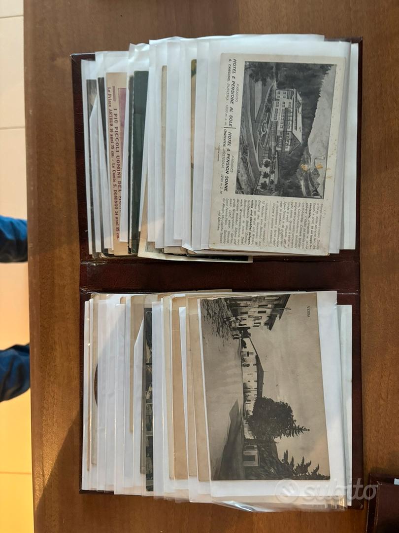 "4 volumi cartoline/foto antiche" - Collezionismo In vendita a Trieste