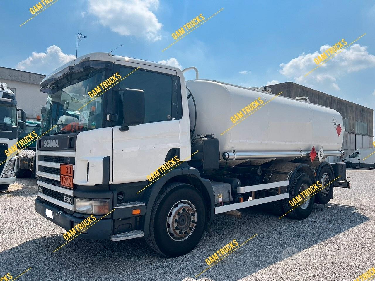 Subito - GAM Trucks S.R.L. - Scania P94D260 cisterna per carburanti 18 ...