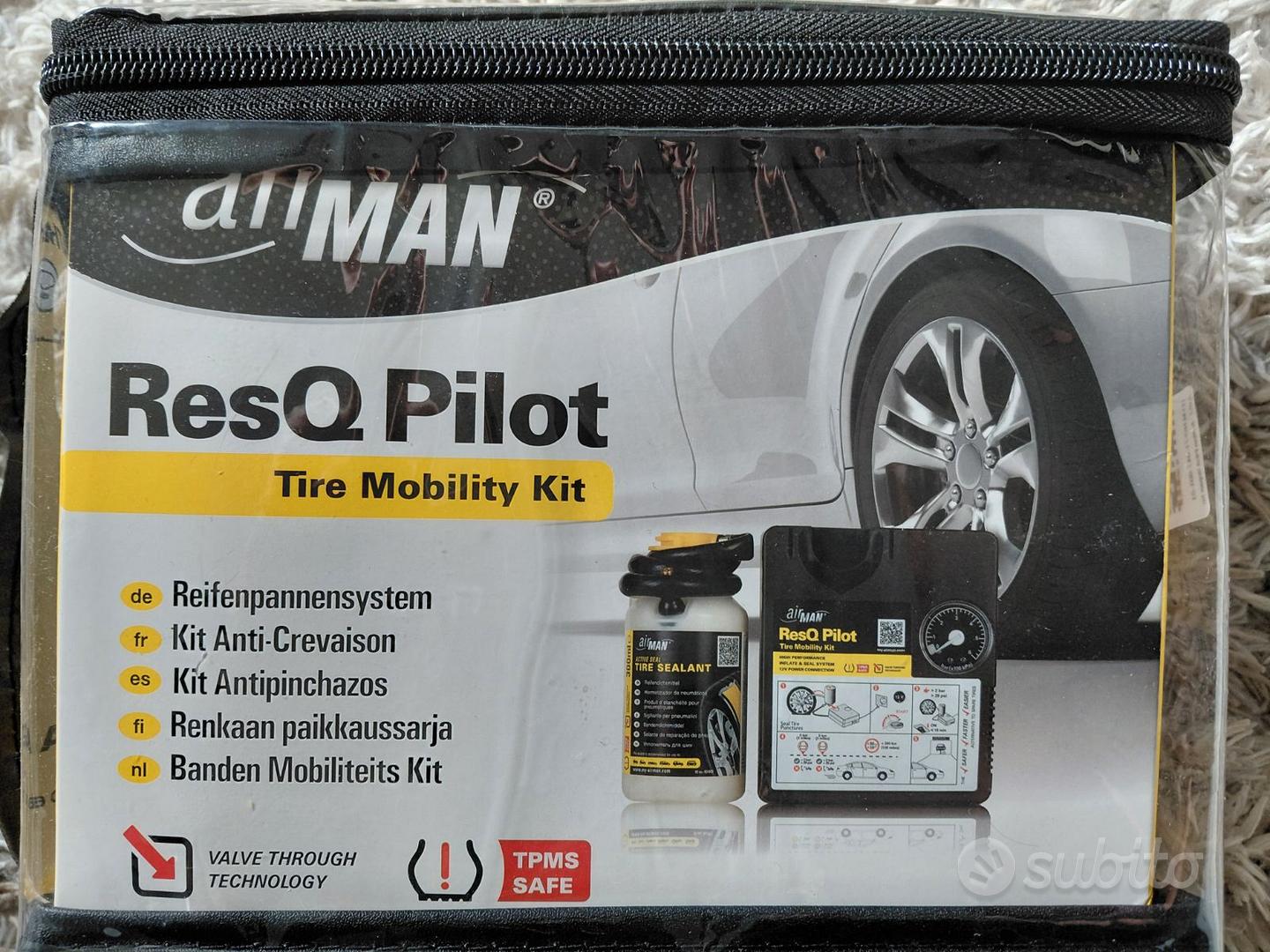 Kit ripara e gonfia AirMAN ResQ Pilot - Accessori Auto In vendita a Pistoia