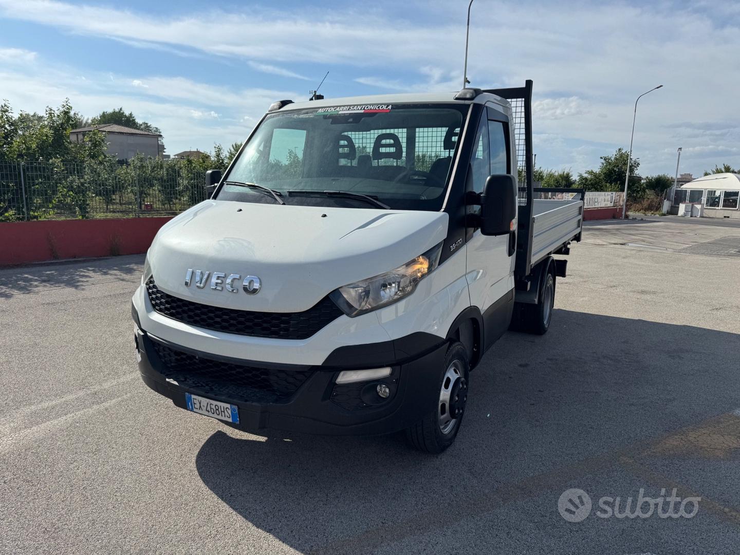 Subito - AUTO E AUTOCARRI SANTONICOLA - Iveco daily 35-170 cassone ...