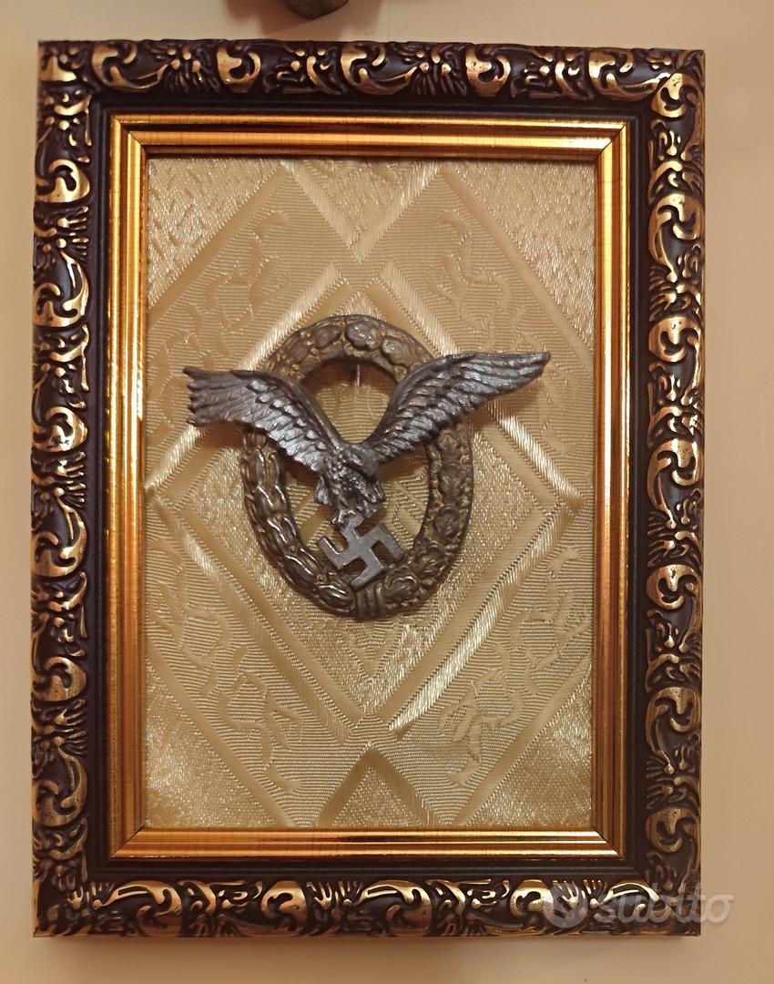 Spilla Nazista Terzo Reich Svastica con aquila 5cm - Collezionismo In ...