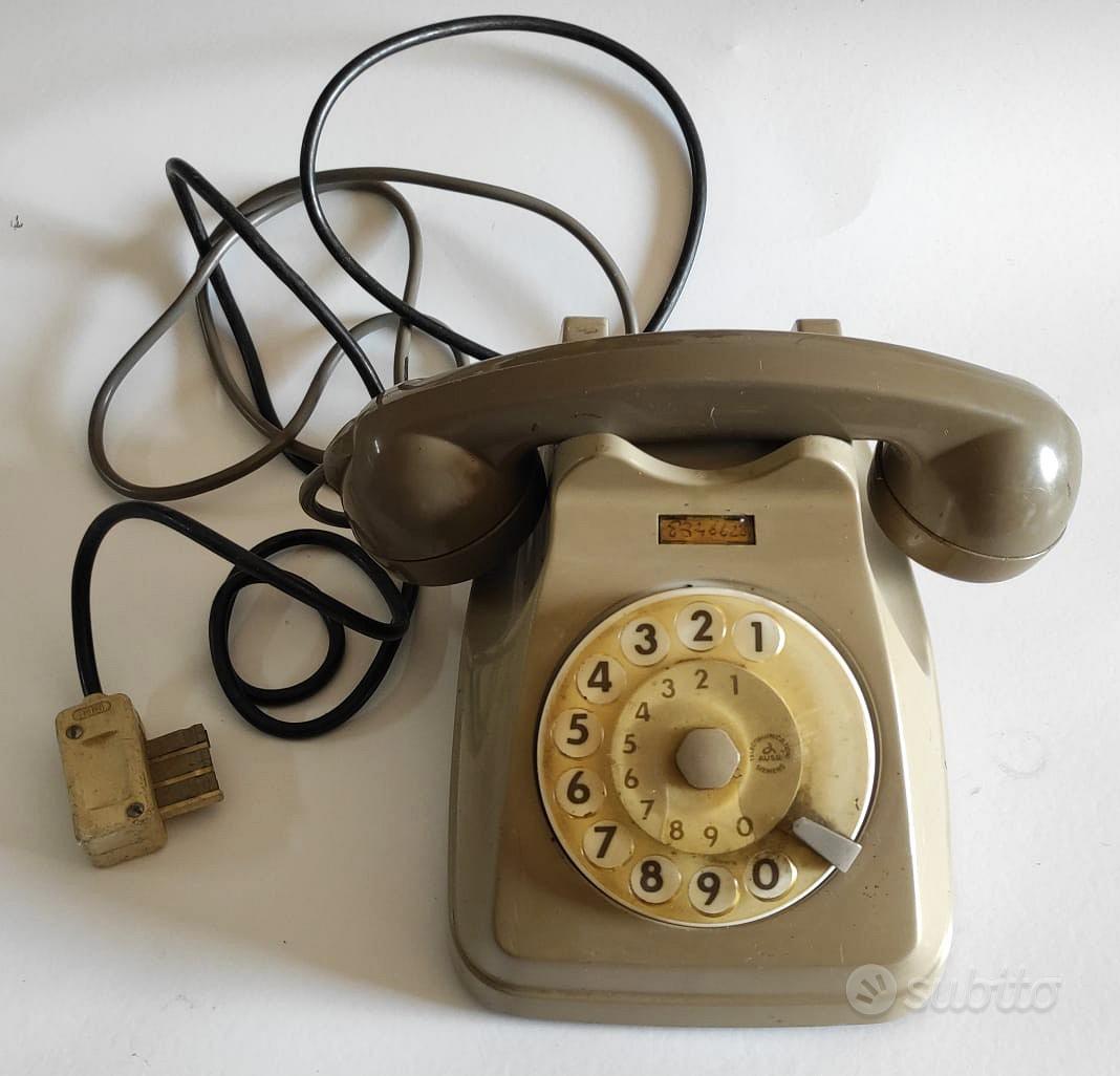 Telefono da tavolo a disco vintage sip anni 60/70 - Telefonia In ...