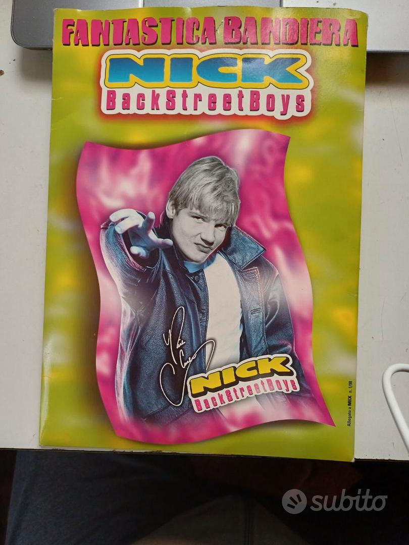 BANDIERA DI NICK, DEI BACKSTREET BOYS - Collezionismo In vendita a Ravenna