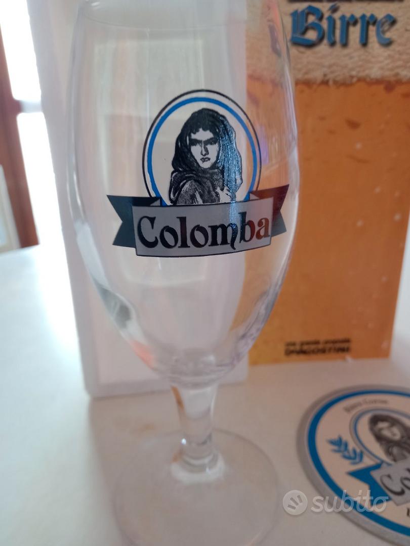 Bicchiere calice Birra Colomba da collezione - Collezionismo In vendita ...