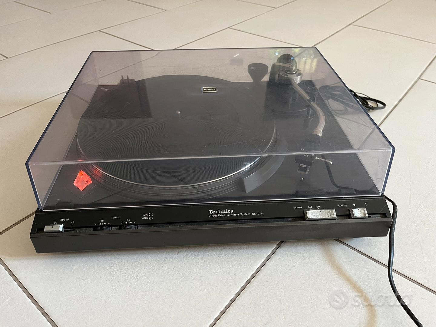 Piatto giradischi vinile ‘80s Technics SL3110 - Audio/Video In vendita ...
