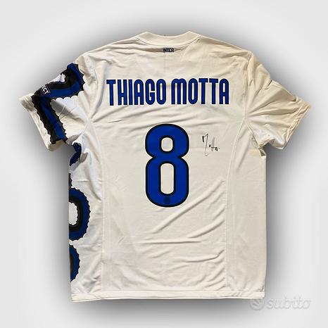 Inter - Thiago Motta - Maglia Away 10/11 Firmata