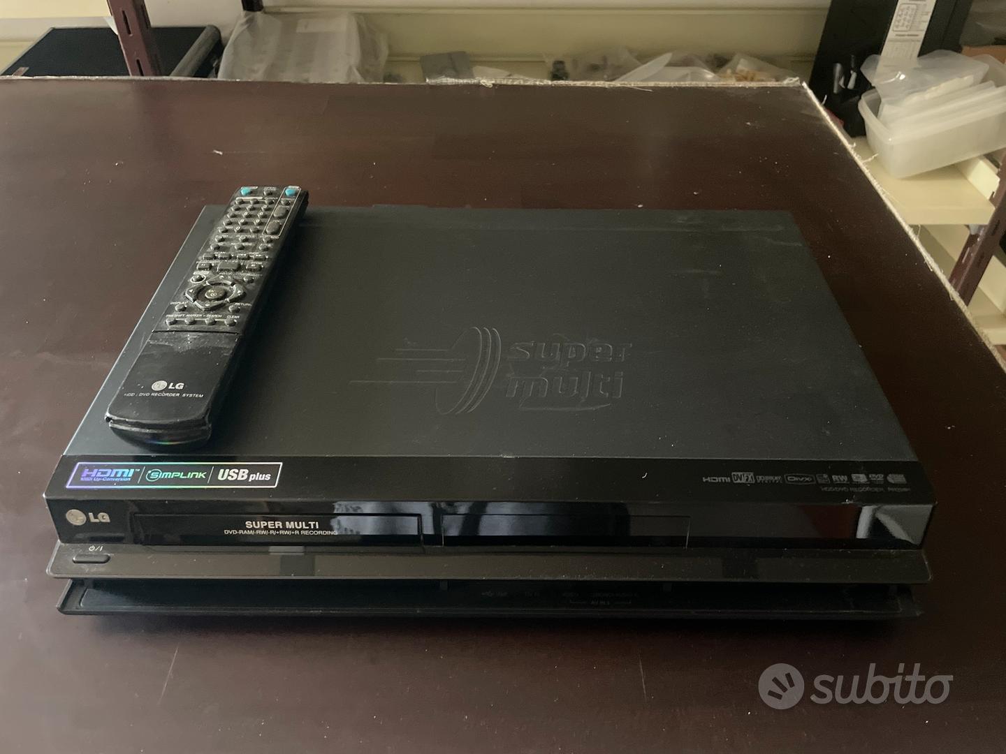 LG DVD Recorder Super Multi – HDMI/USB – DivX/MP3 - Audio/Video In ...