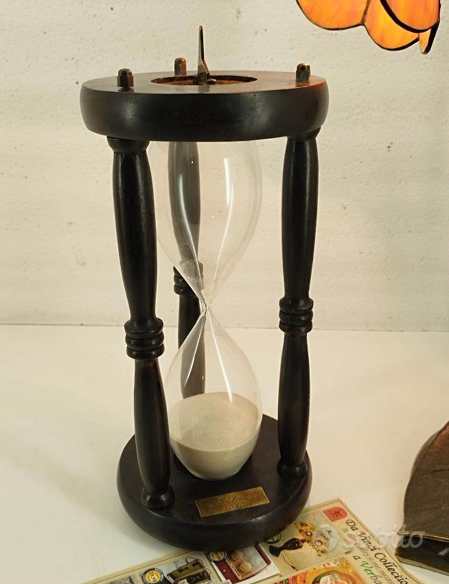 Clessidra Artigianale Grande in Legno Stile Antico - Collezionismo In ...