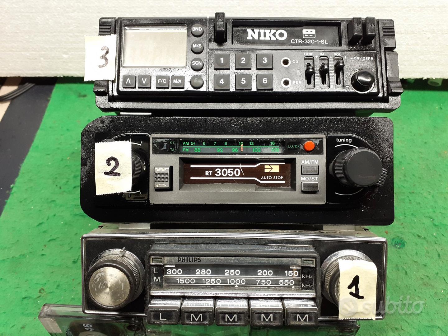 Autoradio per auto epoca anni 60/70 RESTAURATI - Collezionismo In ...